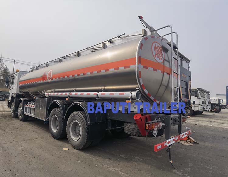 SINOTRUK HOWO 30000 Litres Aluminum Fuel Tanker Truck - Buy fuel tank truck, tanker truck for ...