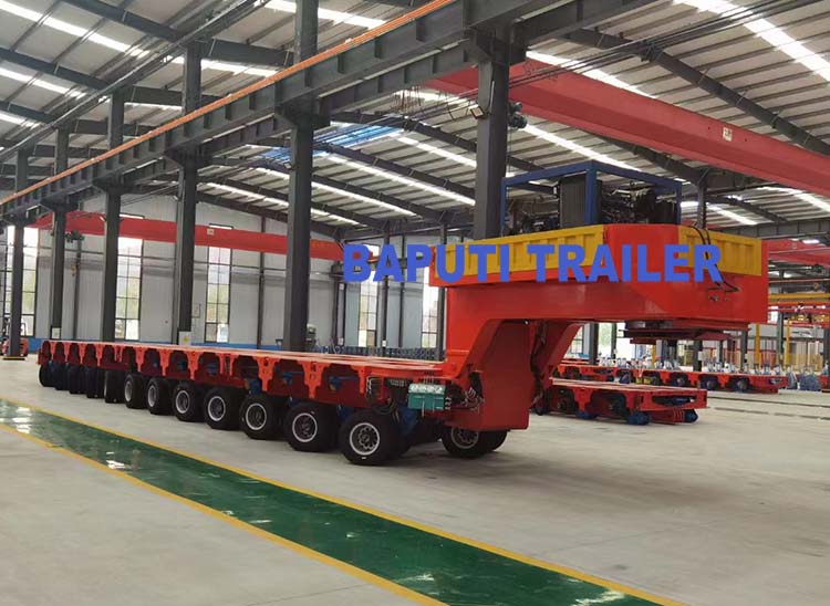 Hydraulic Multi Axle Modular Trailer for Sale