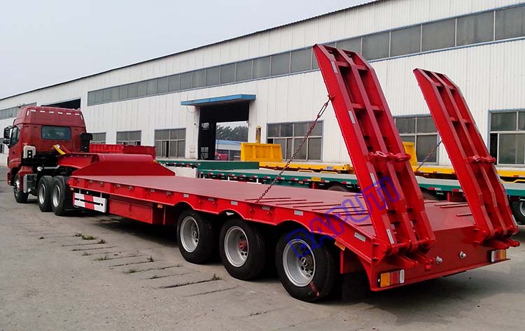 DIFFERENCE BETWEEN A FLATBED TRAILER AND A LOWBED TRAILER - CHINA ...