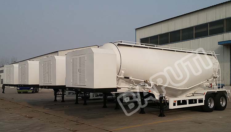 2 Axle 30ton Cement Tanker Trailer for Sale
