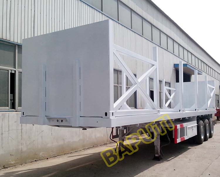 Tri Axle Timber Trailer for Log Transportation