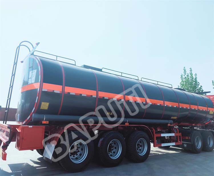 42000 Liters Asphalt Bitumen Tanker Trailer